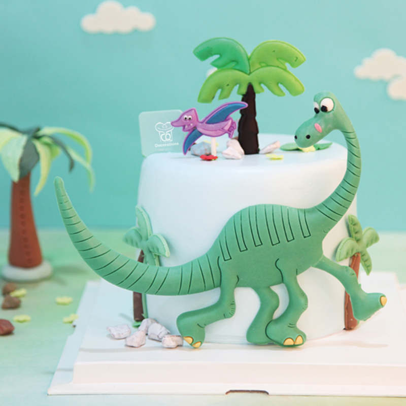 Set Moldes Silicona Brontosaurus 5p – TF-14 – El Hogar del Pastelero